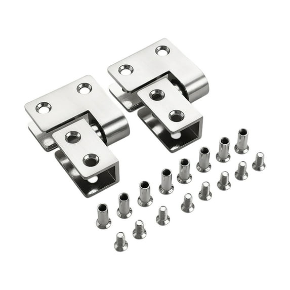 Heavy Duty Alloy Toilet Partition Door Hinges Connection Gate Hinge ...
