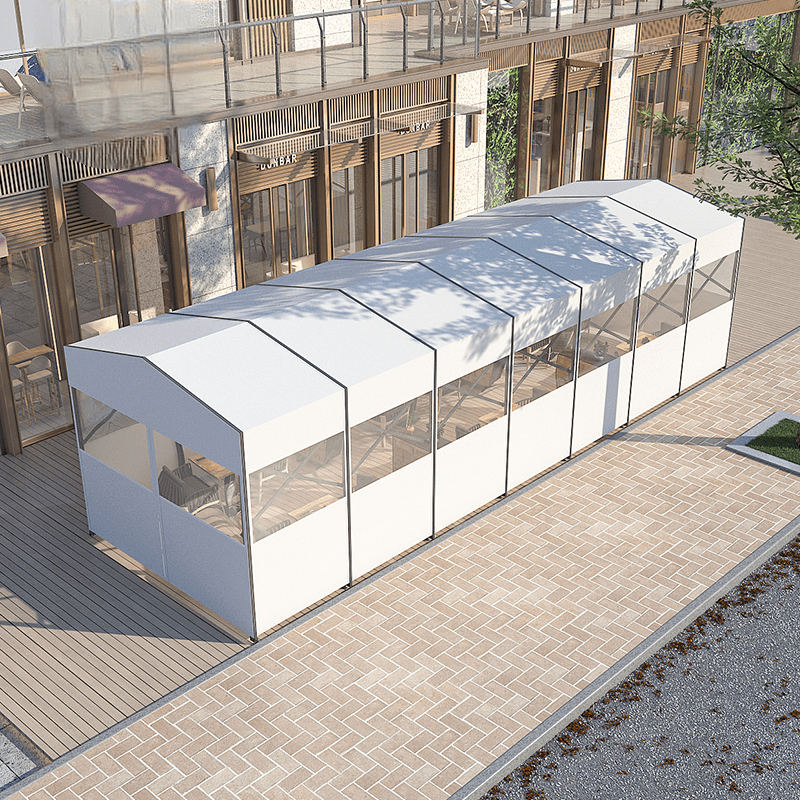 Heavy Duty Aluminum Alloy PVC Exhibition Tent, Waterproof UV-Resistant ...