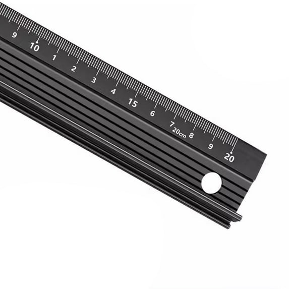 Heavy Duty Aluminum Alloy Ruler Multifunctional Metric Scale Ruler For ...