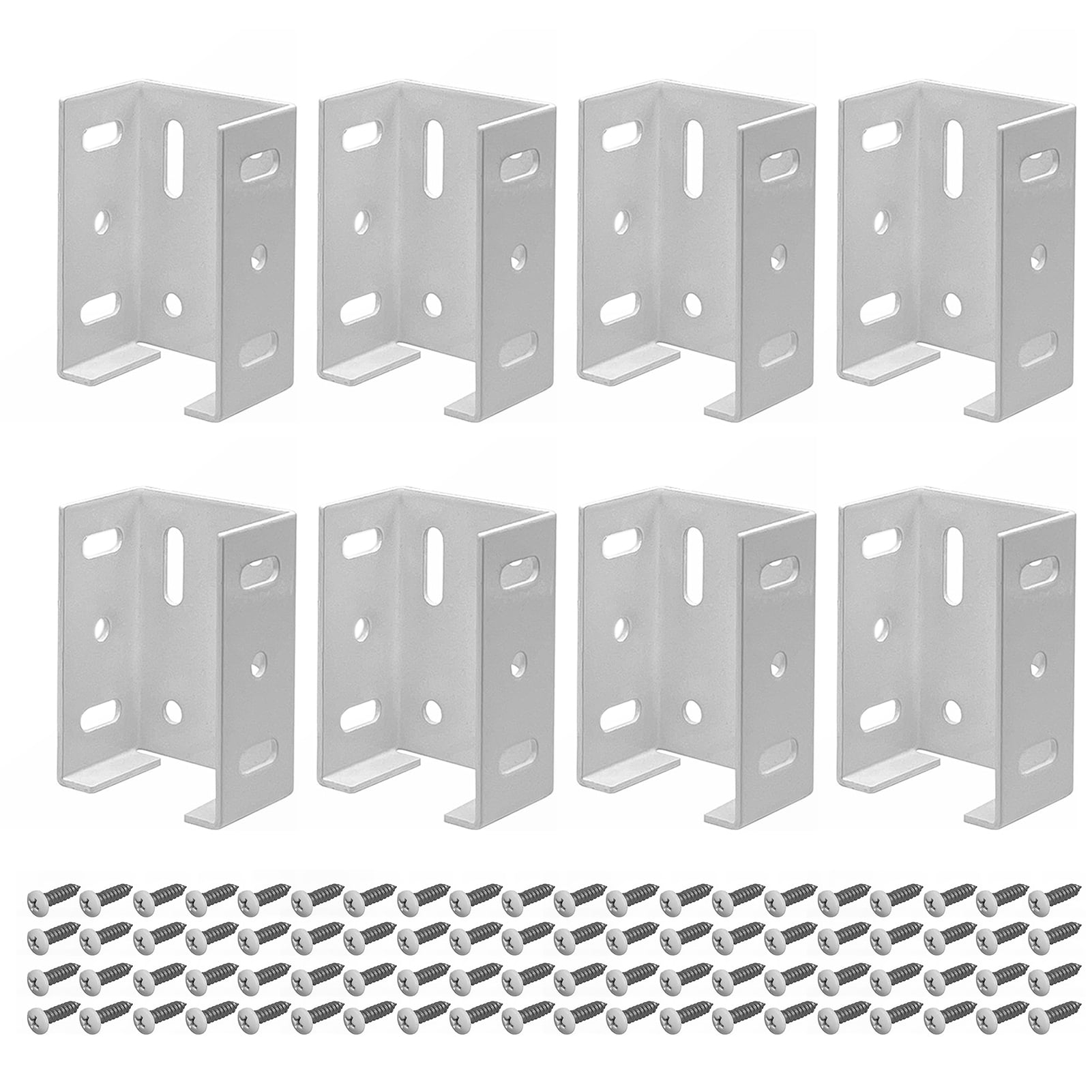 Heavy Duty Aluminum Fence Bracket for Vinyl Fencing Panel to Post ...