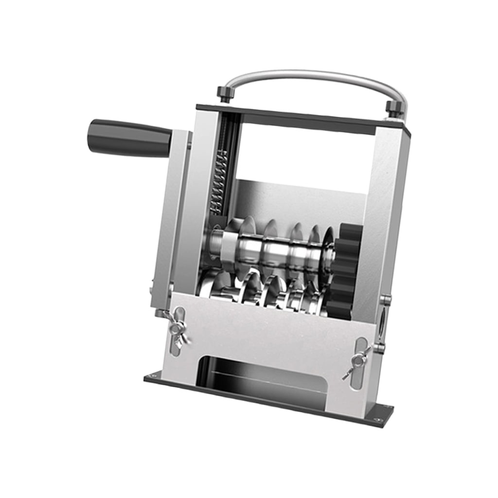 Heavy Duty Aluminum Multi-Hole Wire Stripper - Manual Crank & Drill ...