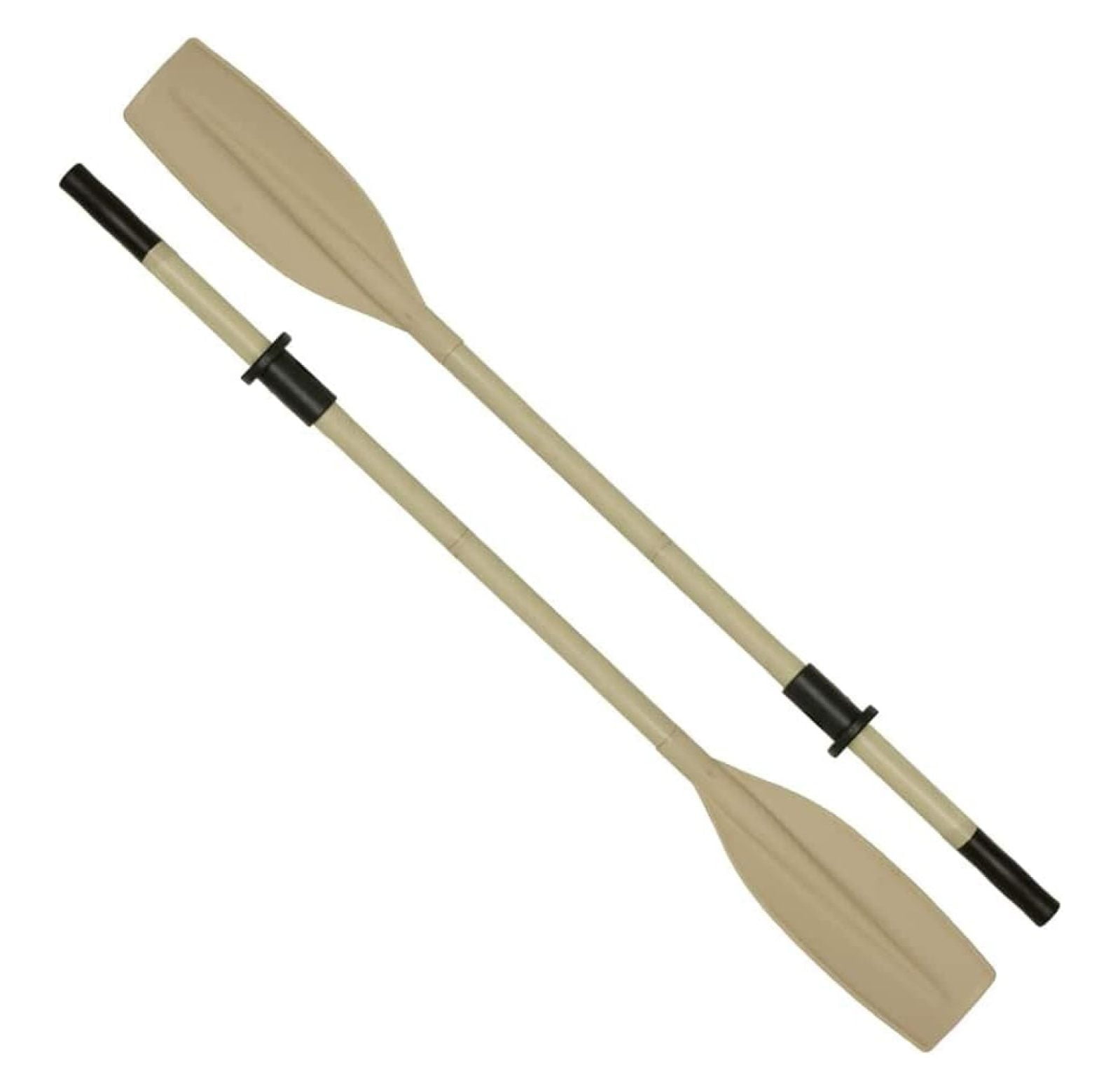 Heavy Duty Aluminum Oars (Split Shaft/Detachable) with Rubber Oar ...