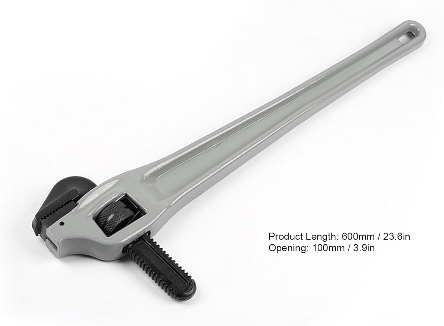 Heavy Duty Aluminum Offset Pipe Wrench, Adjustable Plumbing Wrench ...