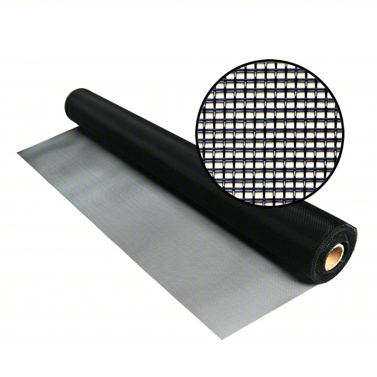 Heavy-Duty Aluminum Screen Roll Kit (36 in x 46 ft) Corrosion-Resistant ...