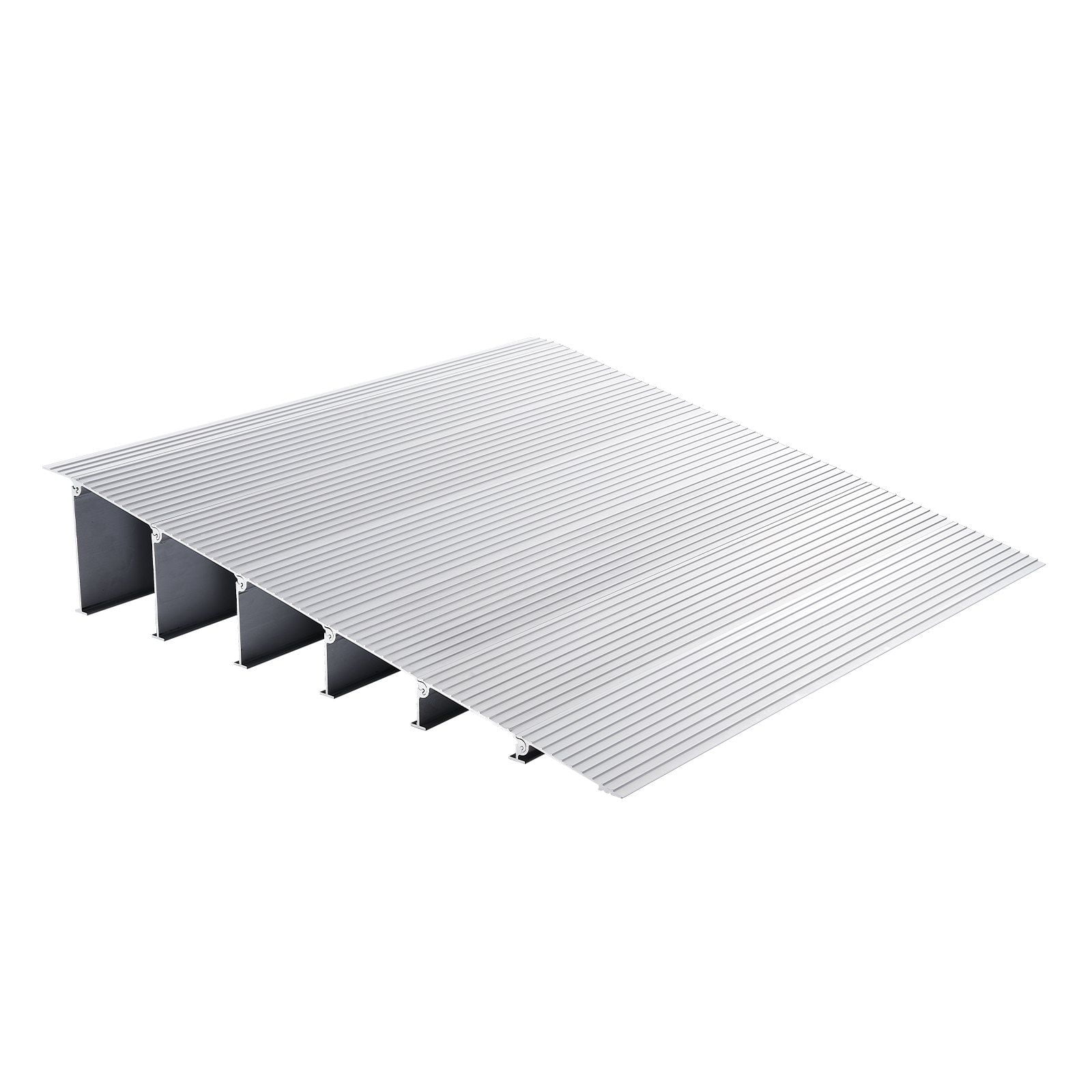 Heavy-Duty Aluminum Threshold Ramp for Wheelchairs – 6" Rise, 800 lbs ...