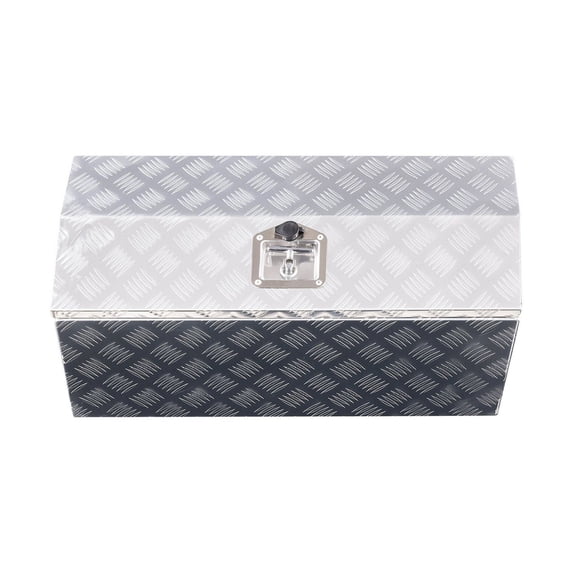 Heavy Duty Aluminum Truck Bed Tool Box, Stripes Plated Tool Box with ...