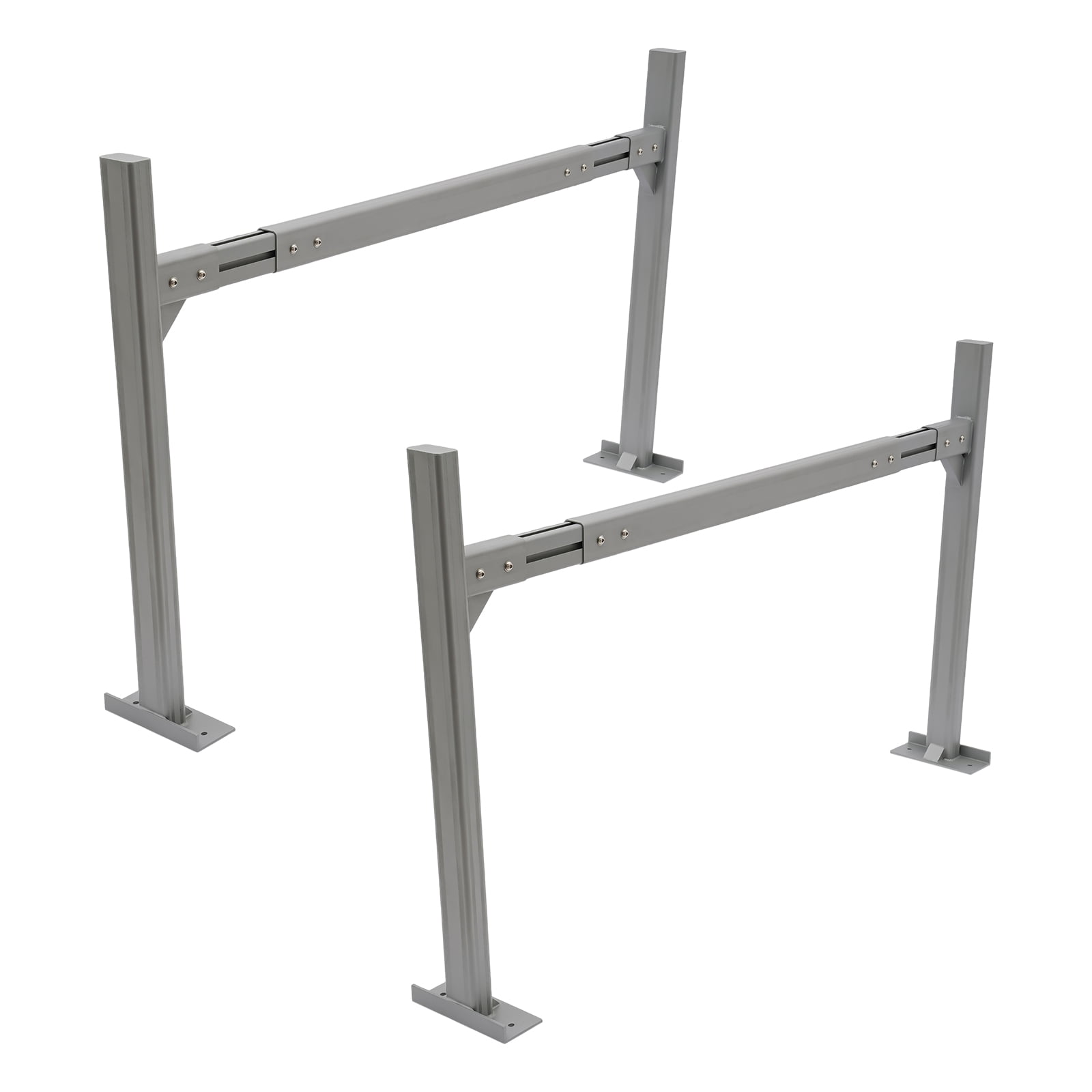 Heavy-Duty Aluminum Truck Ladder Rack, 800 lbs Load Capacity ...