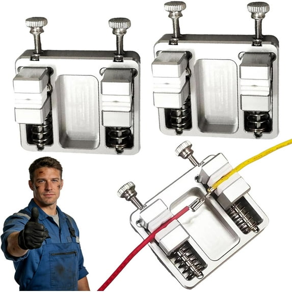 Heavy-Duty Aluminum Welding Clamp with Temperature-Resistant Jaw ...