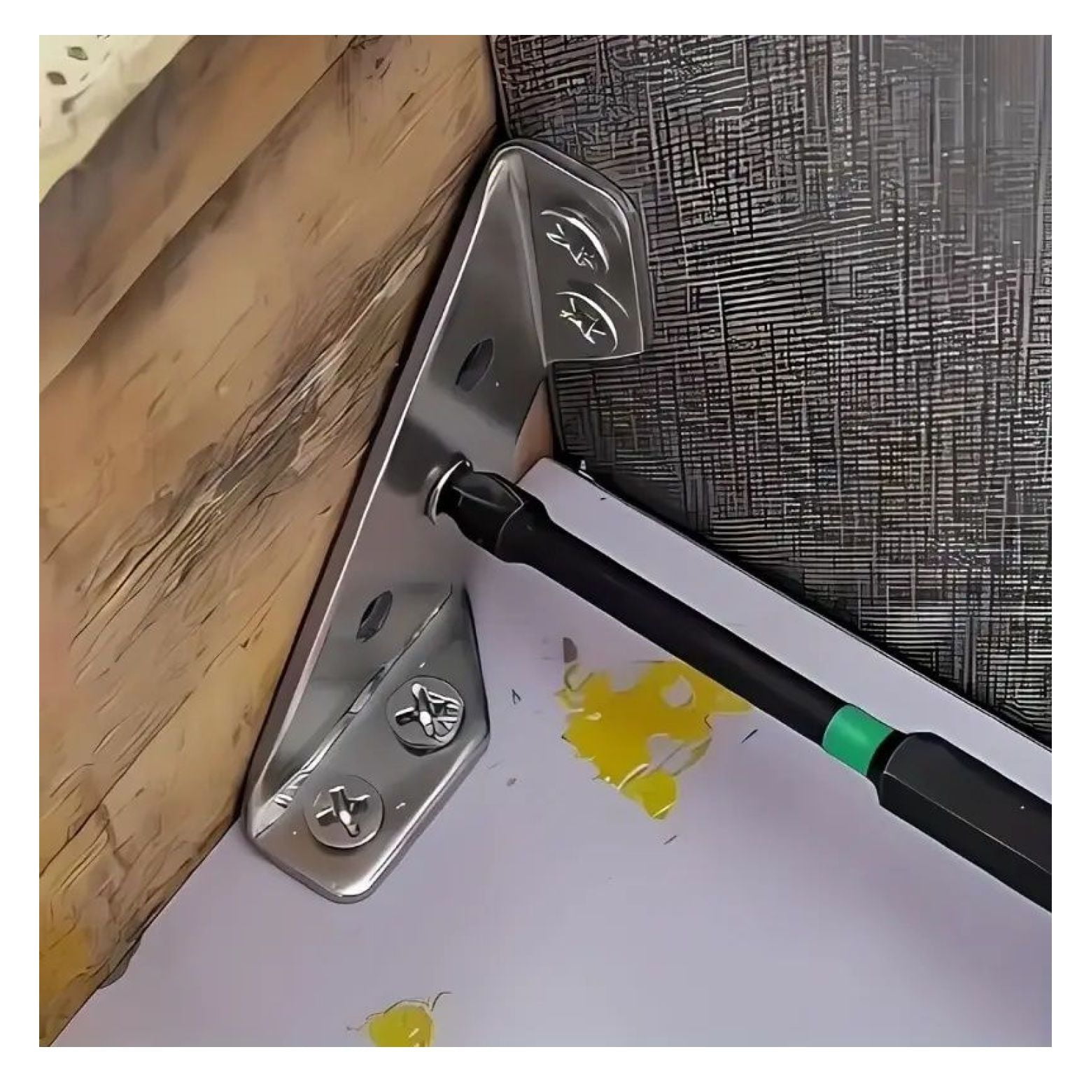 Heavy Duty Angle Brackets 140pcs - 90 Degree Corner Braces with Screws ...