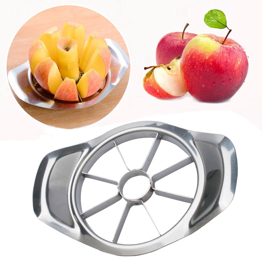 Heavy Duty Apple Corer Slicer, 8 Blade Stainless Steel Commercial Fruit Cutter Kitchen Utensils ...