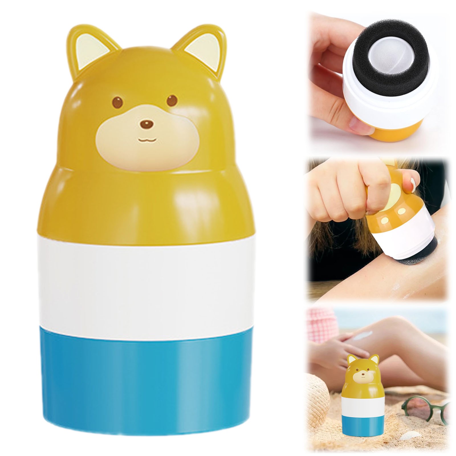 Heavy-Duty Applicator For And Lotion Refillable Roll On Applicator ...