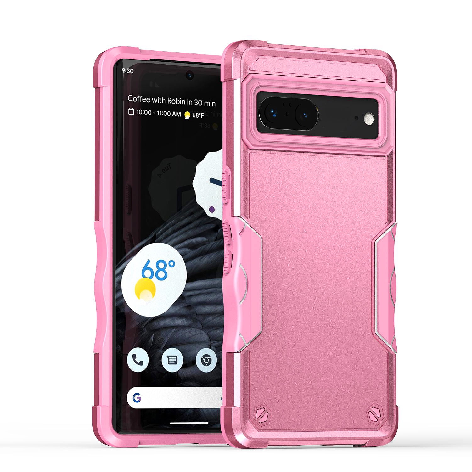 Heavy Duty Armor Case for Google Pixel 7, Rugged Military Grade Dual ...
