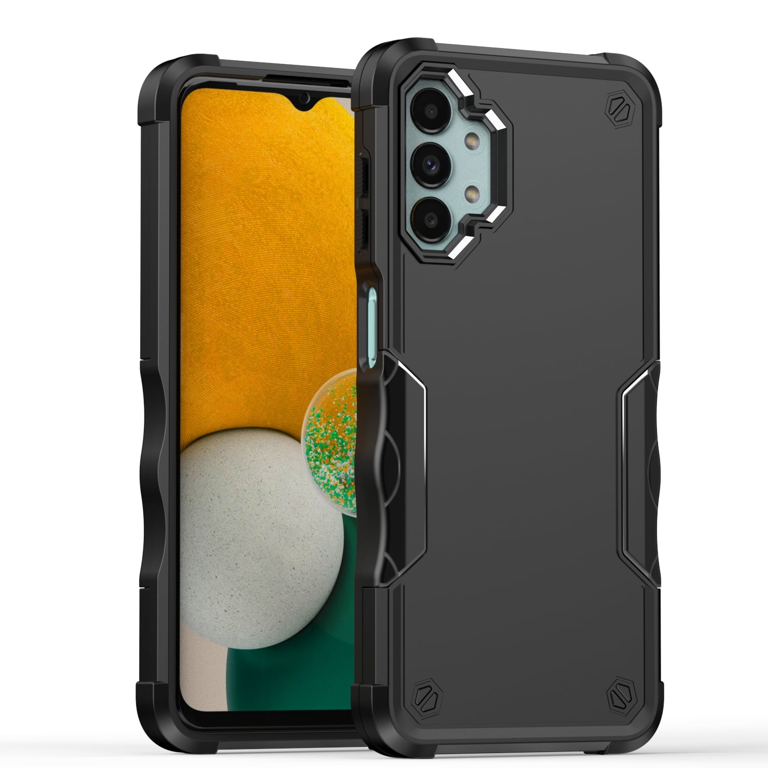 Heavy Duty Armor Case for Samsung Galaxy A14 5G, Rugged Military Grade ...