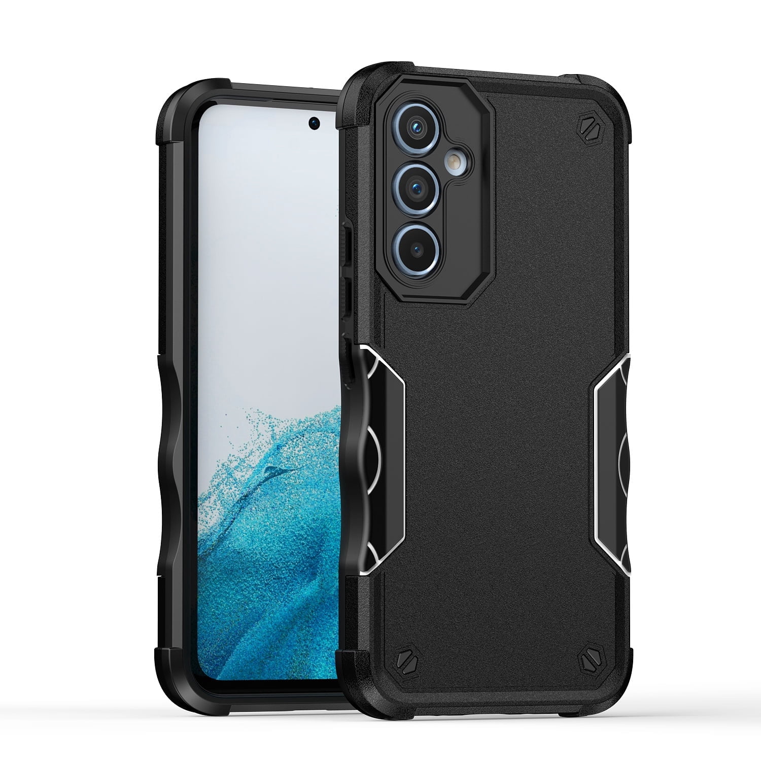 Heavy Duty Armor Case for Samsung Galaxy A25 5G, Rugged Military Grade ...