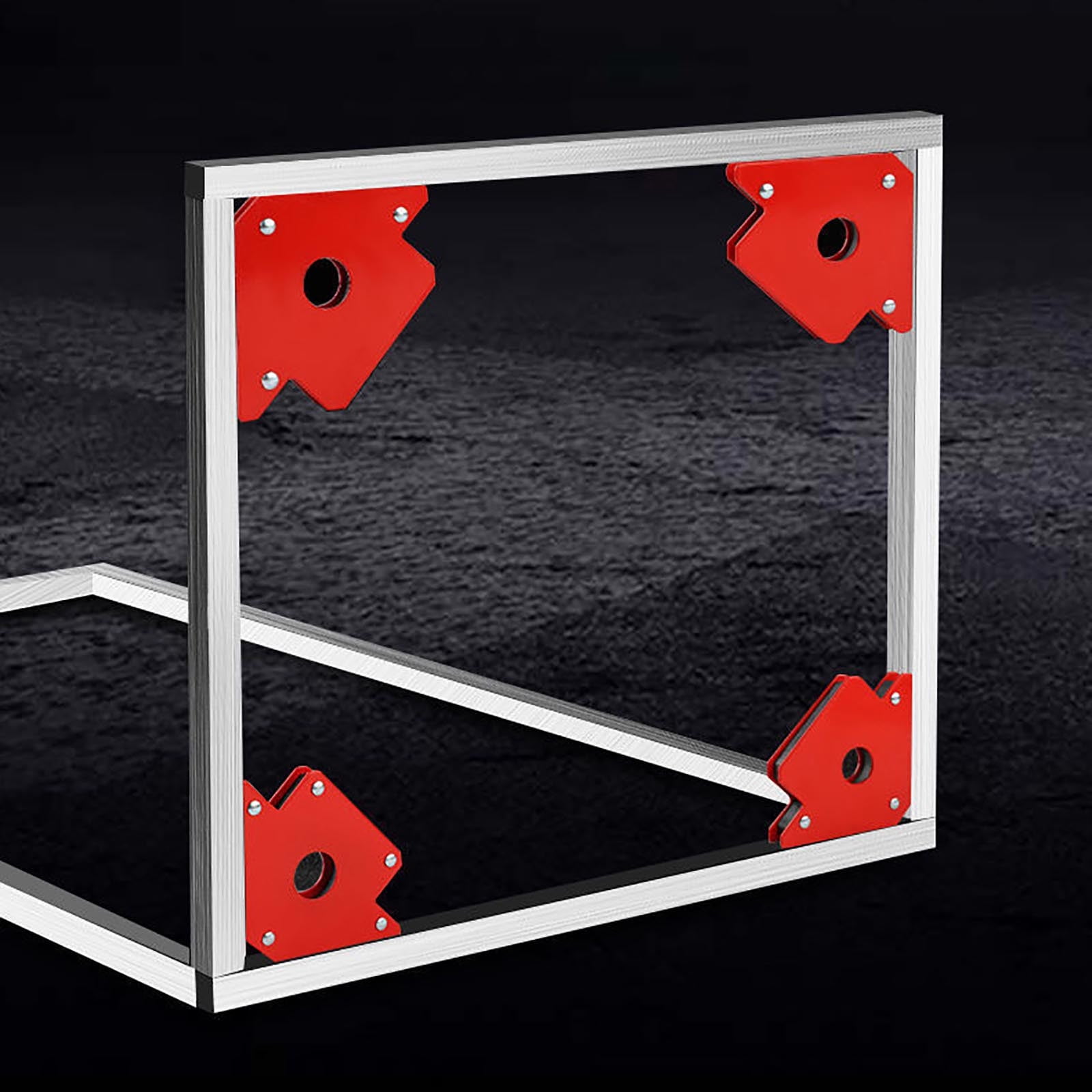 Heavy-Duty Arrow Angle Welding Magnets - Multi-Angle Clamps 45°/90°/135 ...