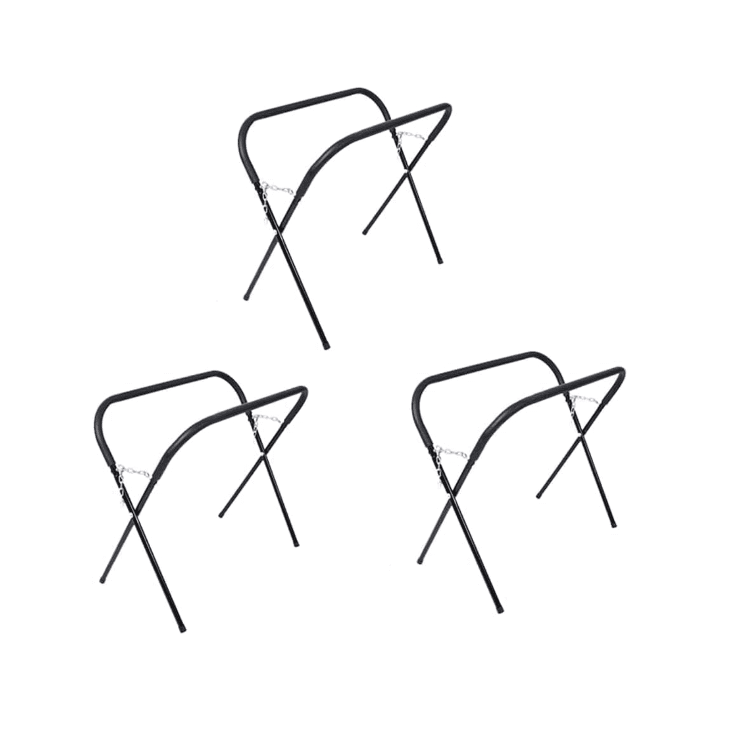 Heavy Duty Auto Repair Stand - 750LB Capacity Adjustable Folding ...