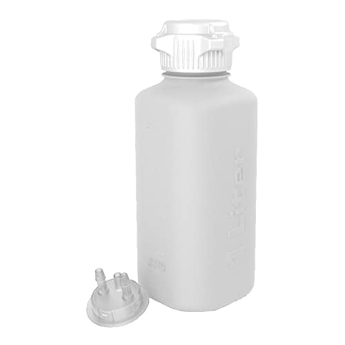 Heavy Duty Autoclavable Polypropylene Vacuum Bottle, 1L, with 53mm (53B ...