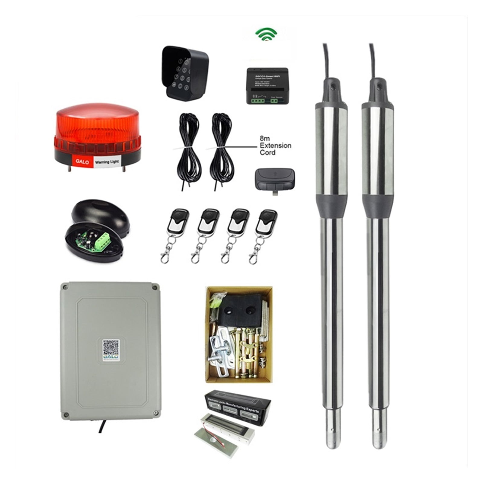 Heavy Duty Automatic Double Swing Gate Opener, Electric Gate Opener ...