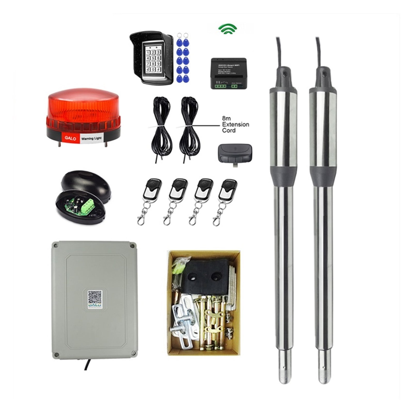 Heavy Duty Automatic Double Swing Gate Opener, Electric Gate Opener ...