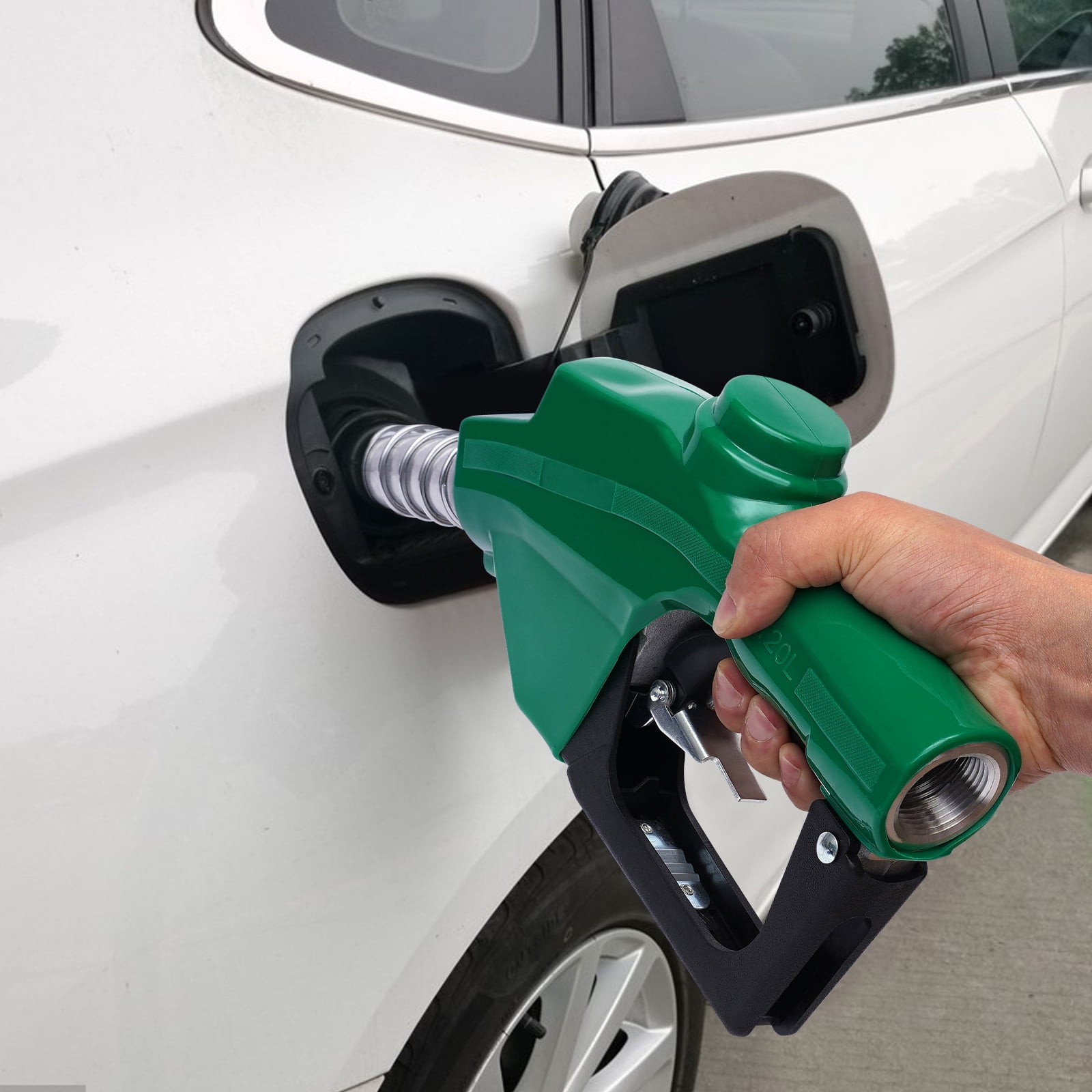 Heavy Duty Automatic Fuel Nozzle – 31.7 GAL/MIN High Flow Rate, Self ...