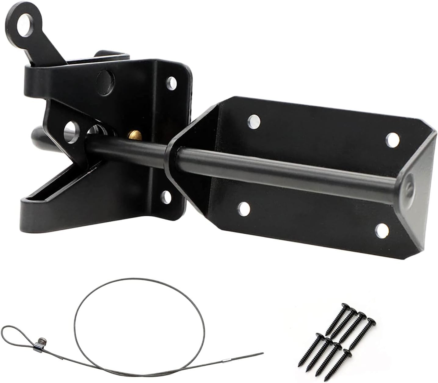 Heavy Duty Automatic Gate Latch with Gate Latch Cable Pull, Slide Bolt ...