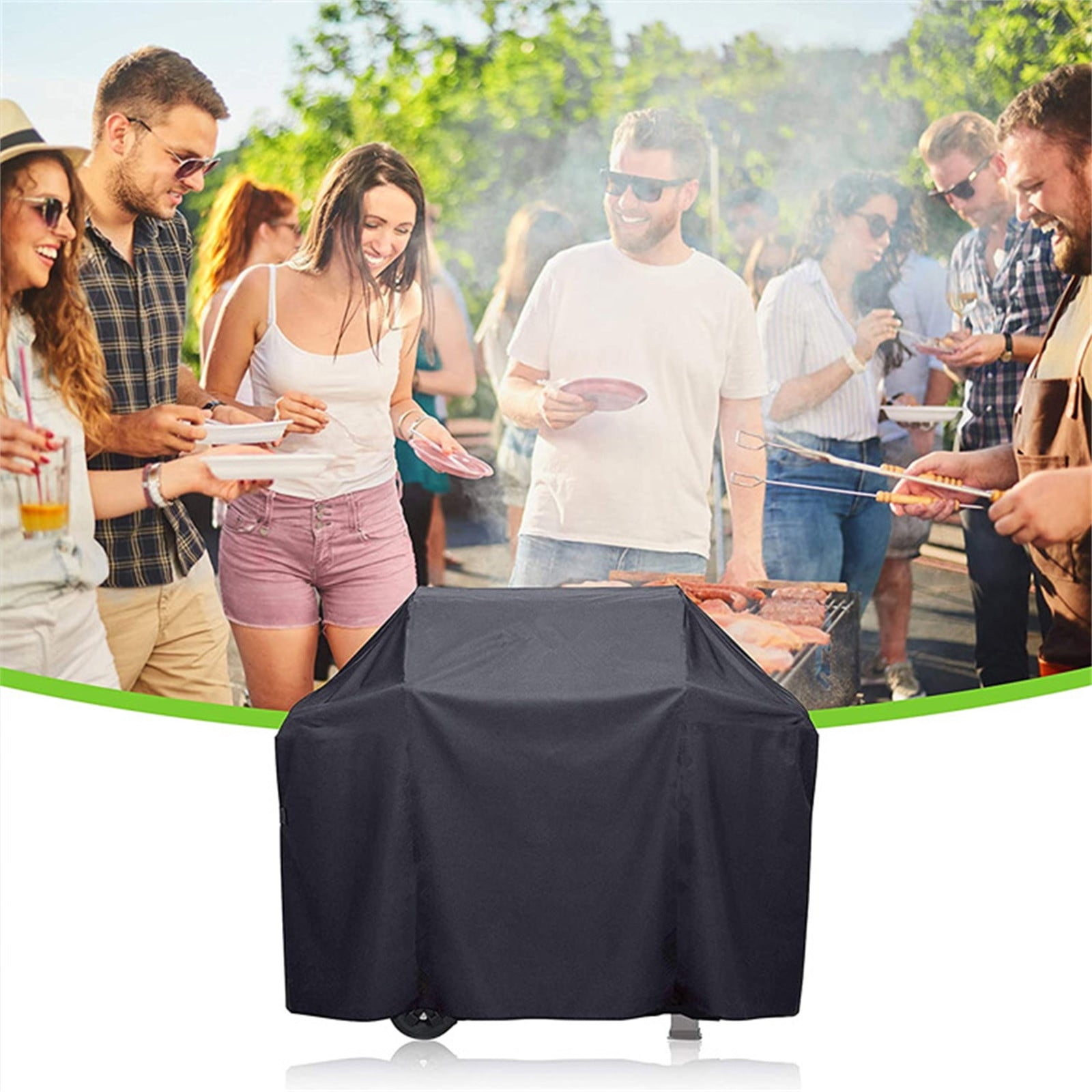 Heavy Duty BBQ Grill Cover for Outdoor Grill, 58 Inch – Waterproof ...