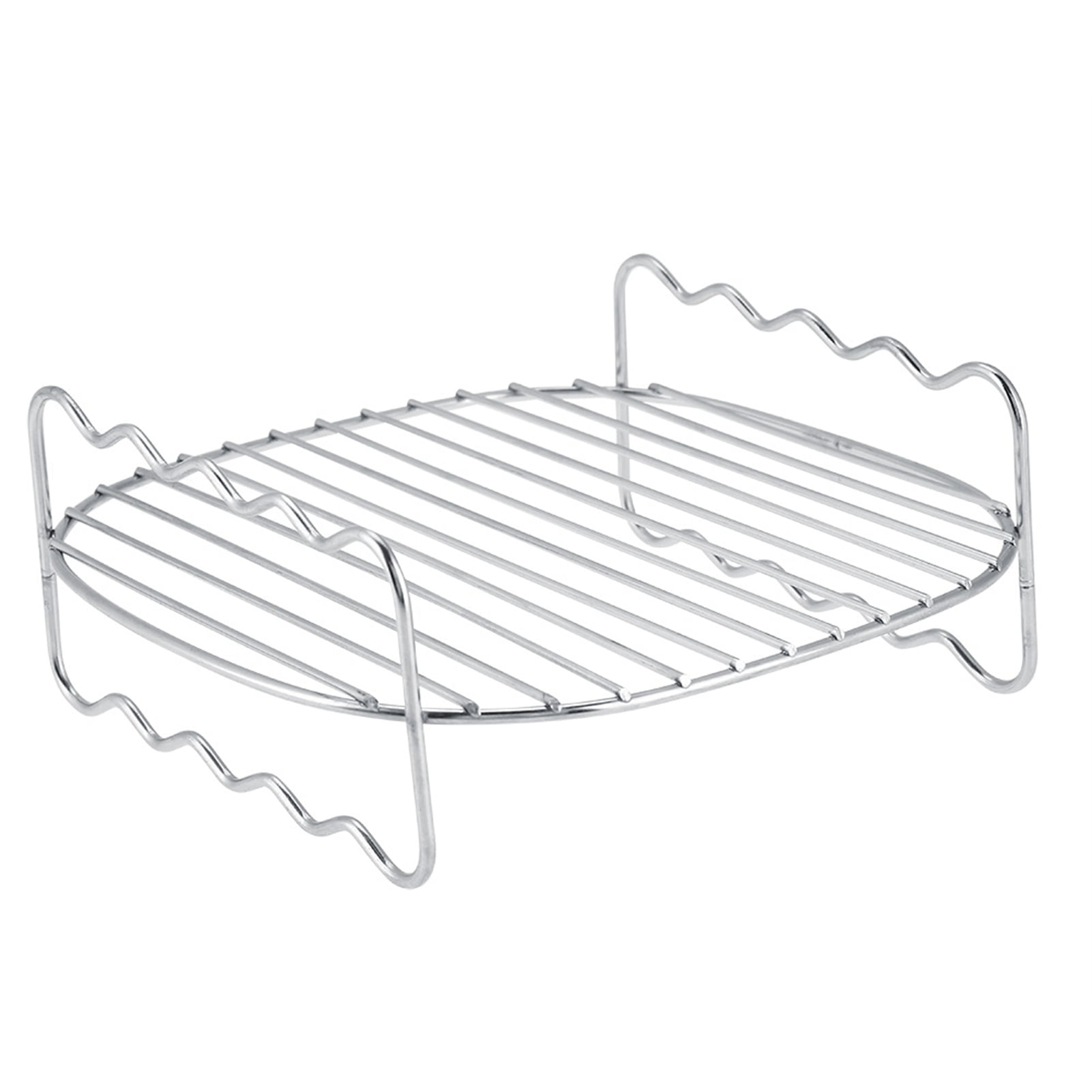 Heavy Duty BBQ Replacement Rack, Double Tier Steel Tray For Roaster ...