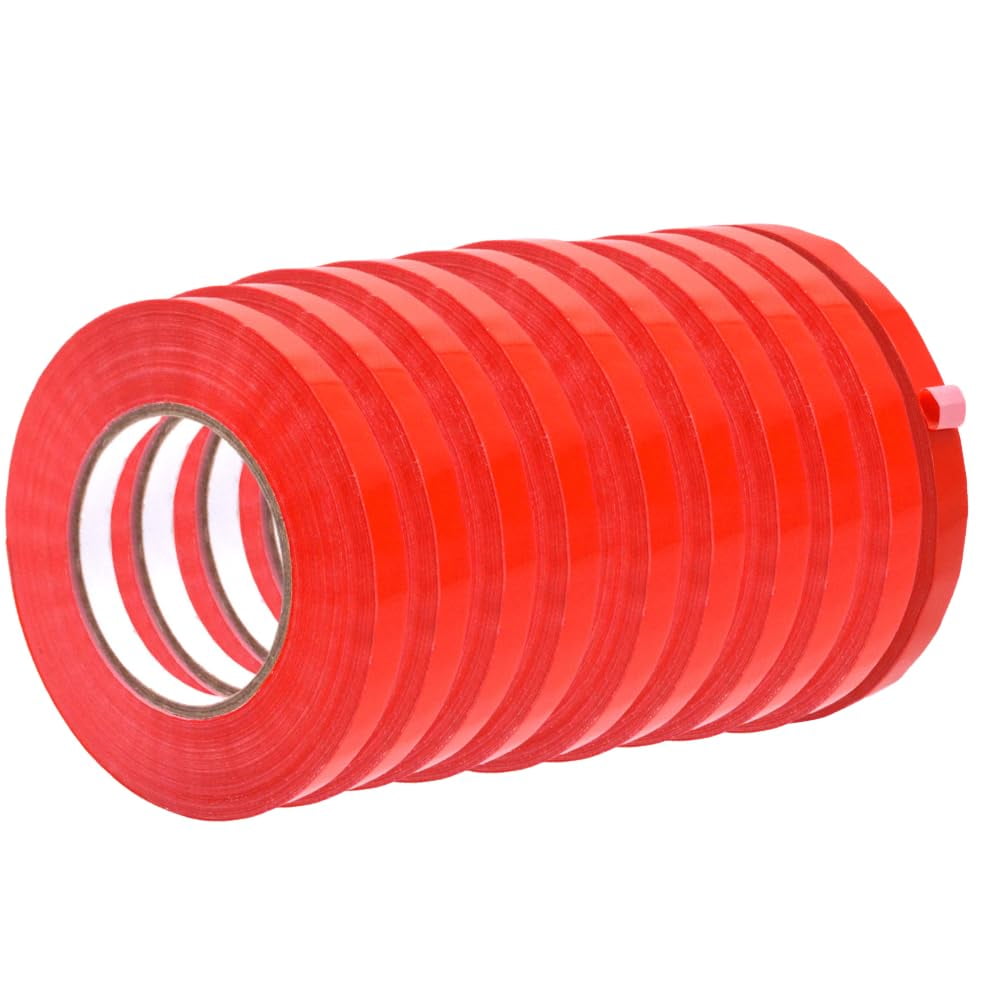 Heavy Duty Bag Sealing Tape, UPVC Film 2.4 Mil Thick, 180 Yds Roll, for ...