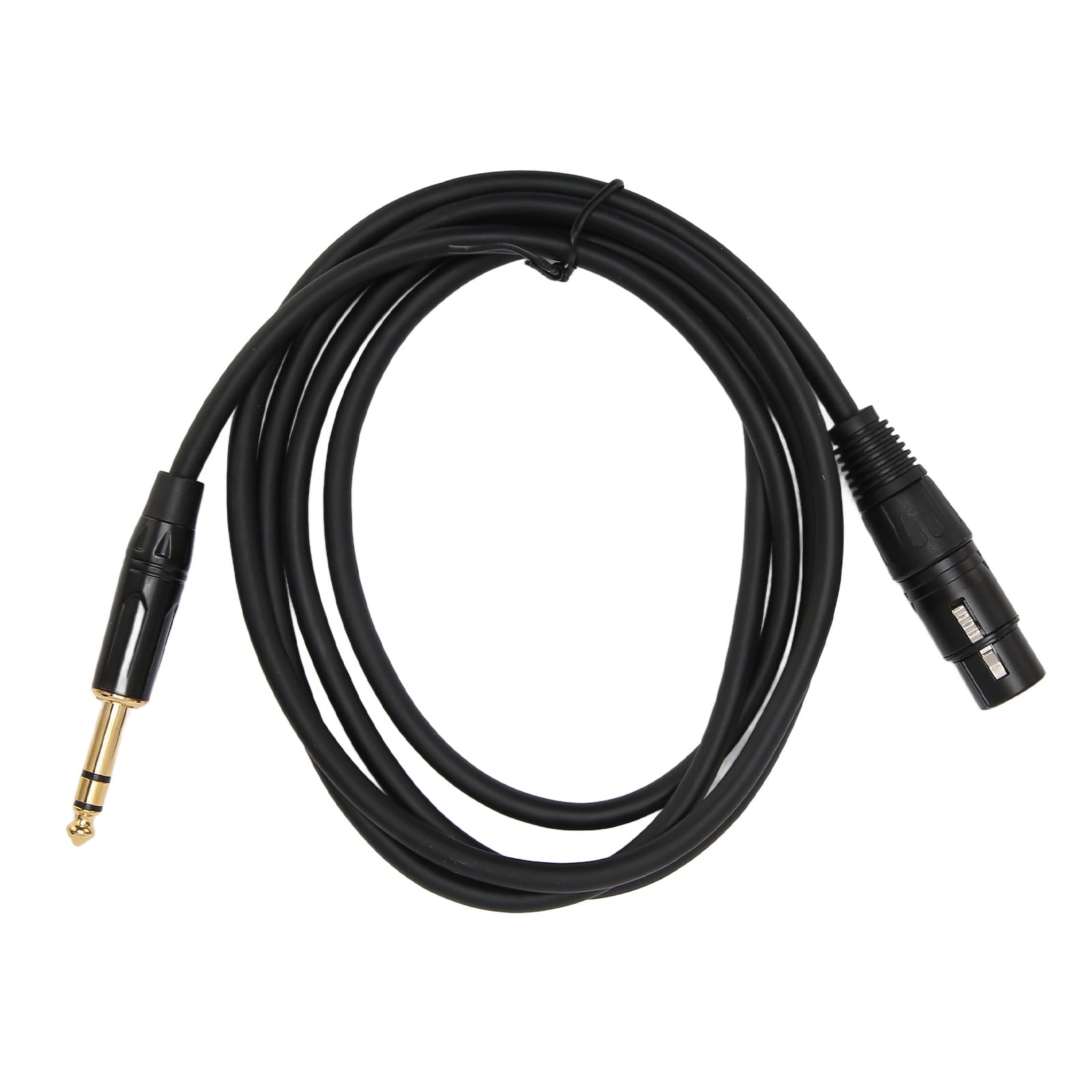 Heavy-Duty Balanced Interconnect forStereo Audio, 3-Pin XLR to 6.35mm Jack, 1.0m Professional ...