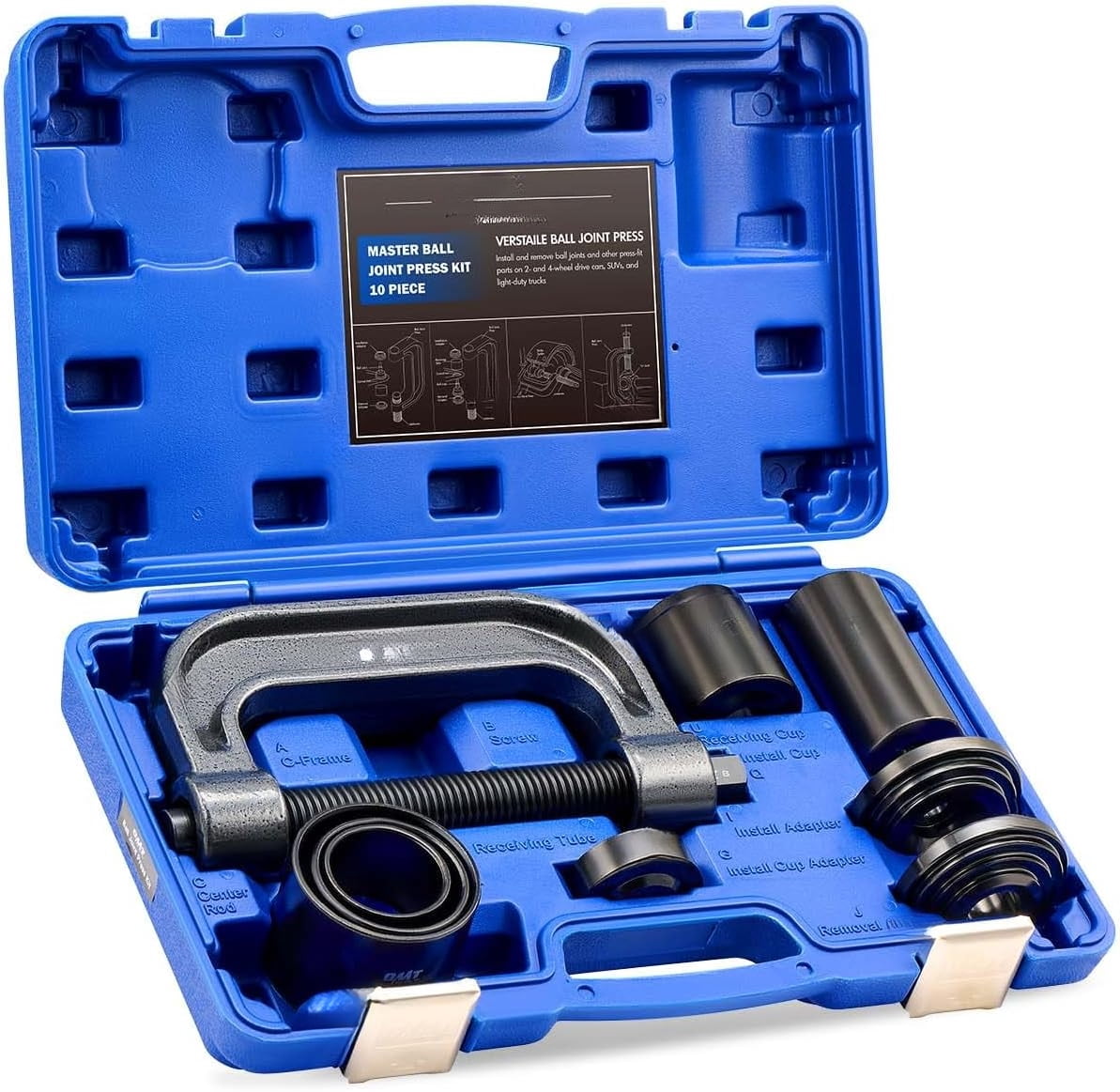 Heavy Duty Ball Joint Press & U Joint Removal Tool Kit with 4wd ...