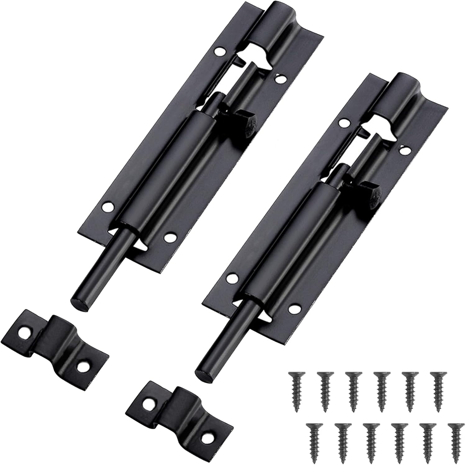 Heavy Duty Barrel Bolt, Security Sliding Latch Lock For Additional ...