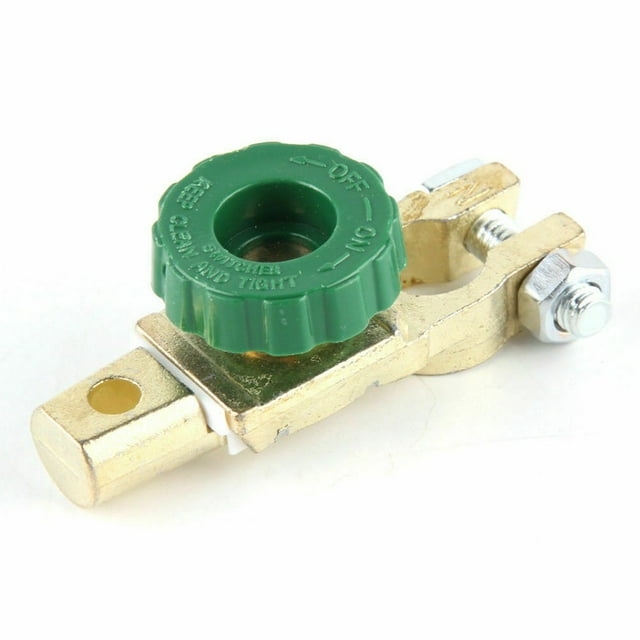 Heavy Duty Battery Disconnect Isolator Cut Off Switch 12V 24V Green ...