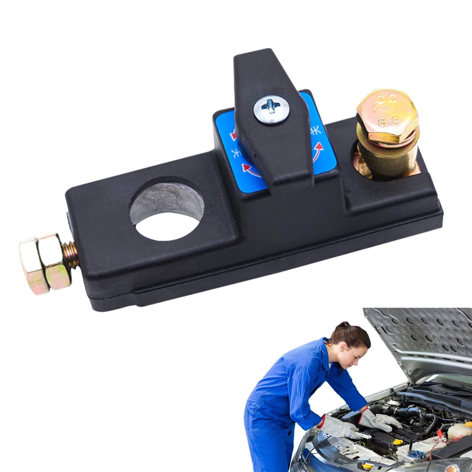 Heavy Duty Battery Disconnect Switch, Car Battery Disconnect Isolator ...