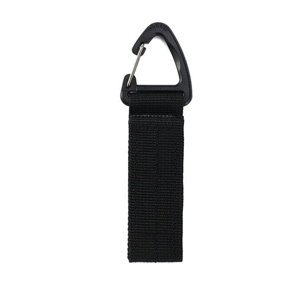Heavy Duty Belt Keeper Clip Key Holder Nylon MOLLE Strap Key Ring ...
