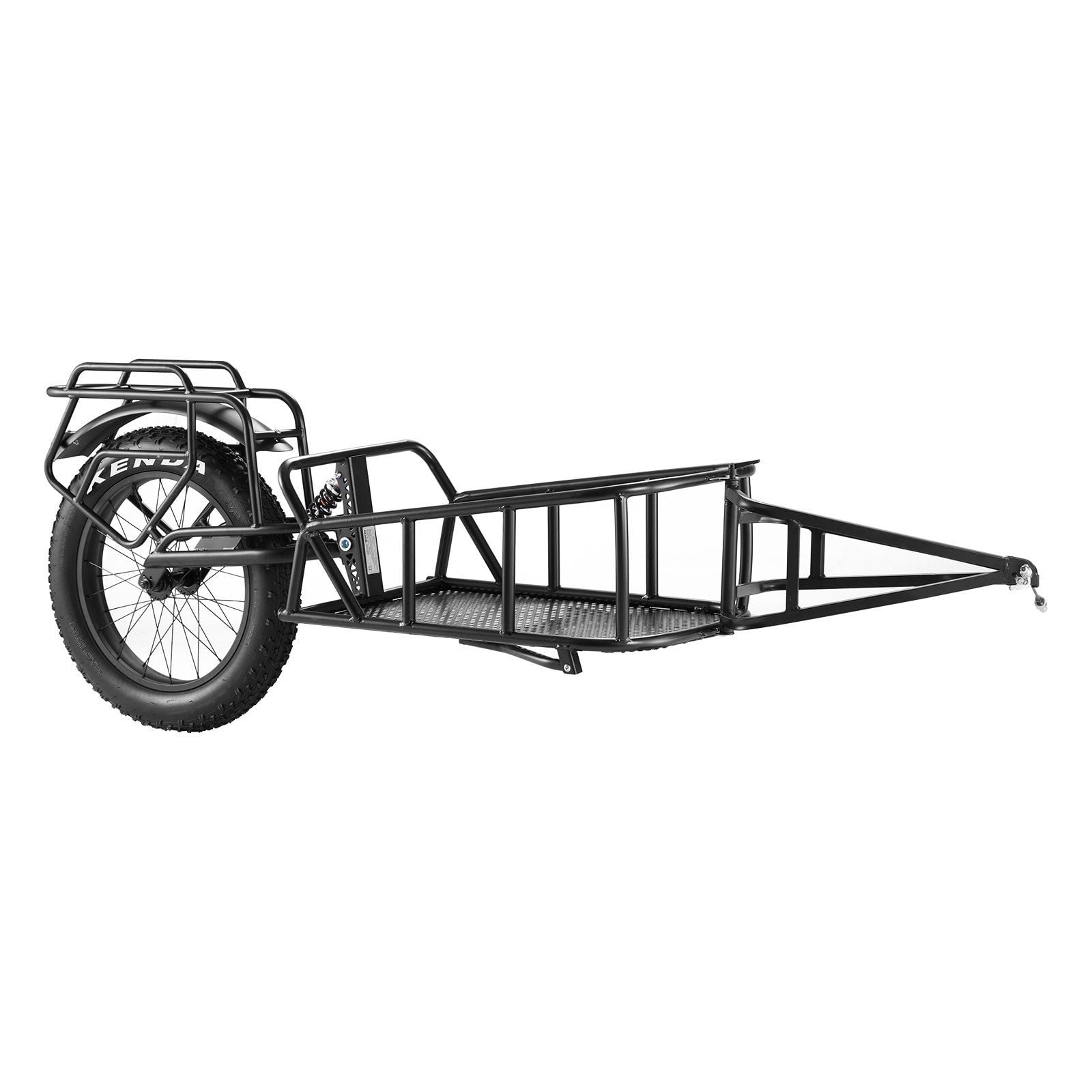 Heavy-Duty Bike Cargo Trailer with 70 lbs Load Capacity, Universal ...
