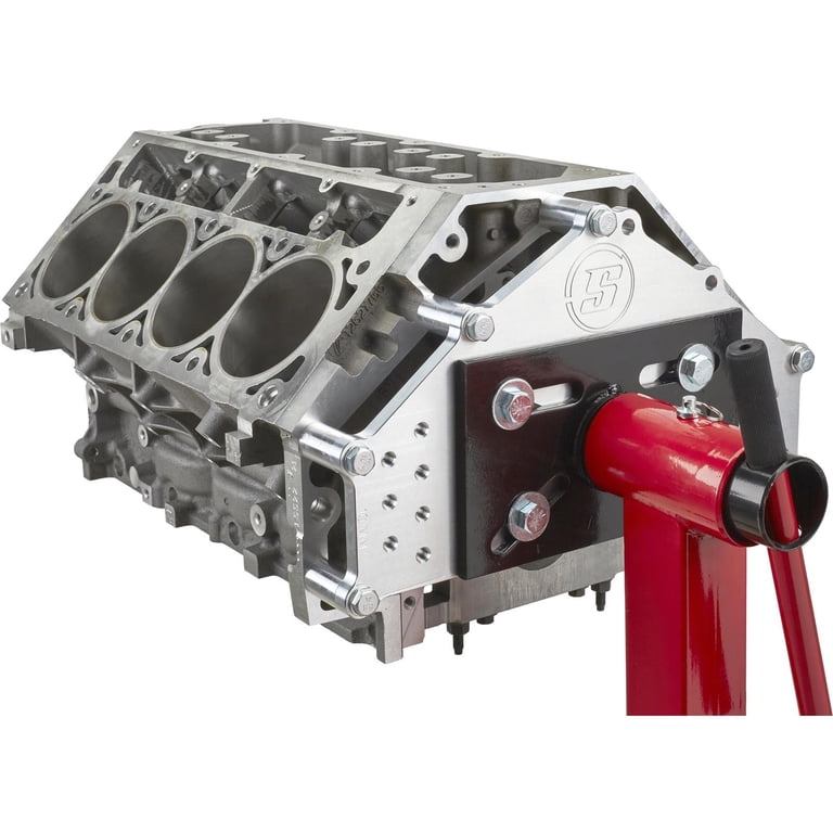 Billet Engine Stand Adapter Plate Chevy LS1 BBC SBC LS, 42% OFF