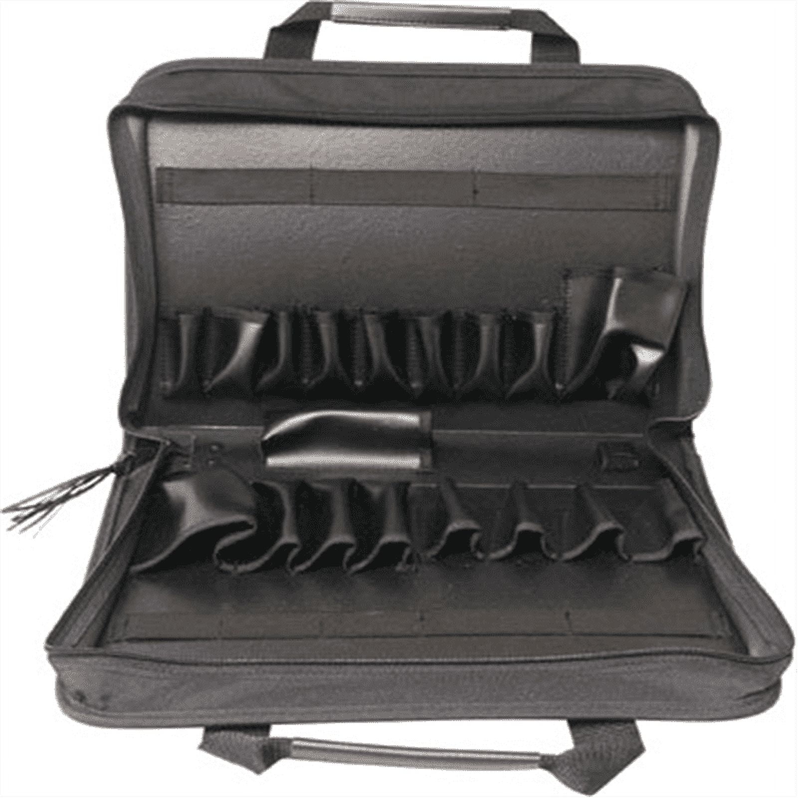 Heavy-Duty Black Canvas Zipper Case - Walmart.com