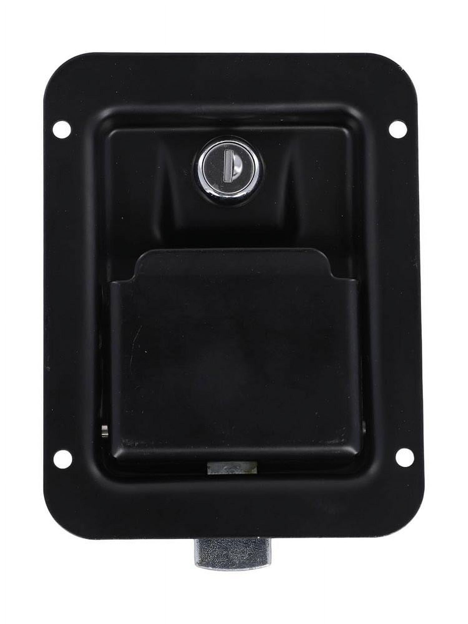 Heavy Duty Black Powdercoated Caravan Ute Truck Toolbox Paddle Handle ...