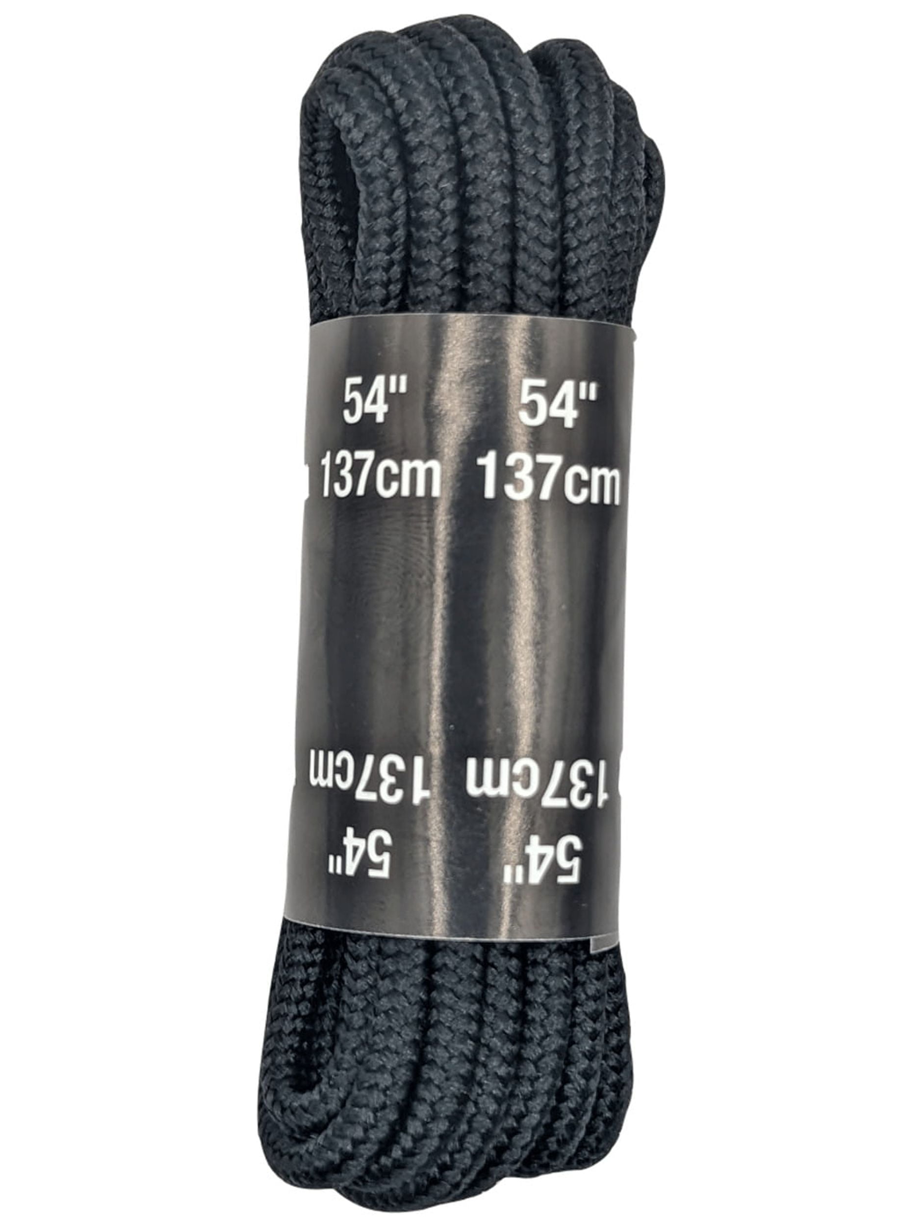 Heavy Duty Black Round Nylon Boot and Hiking Shoe Laces (1 Pair ...