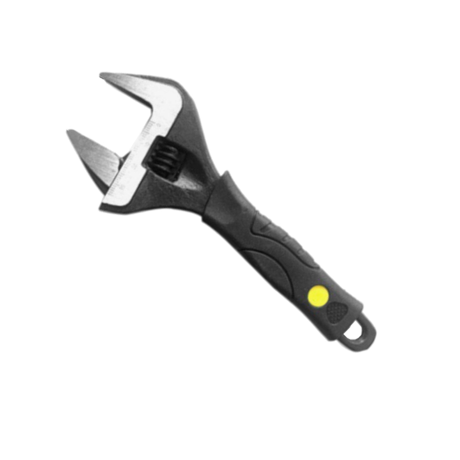 Heavy Duty Black Wide Opening Plumbing Wrench 6/8/10/12in With Matte ...