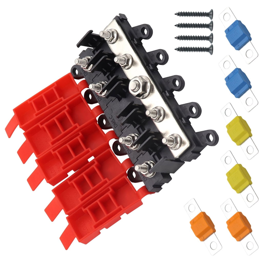 Heavy-Duty Block 500A Design Silicone Cover for Auto Marine Electrical ...