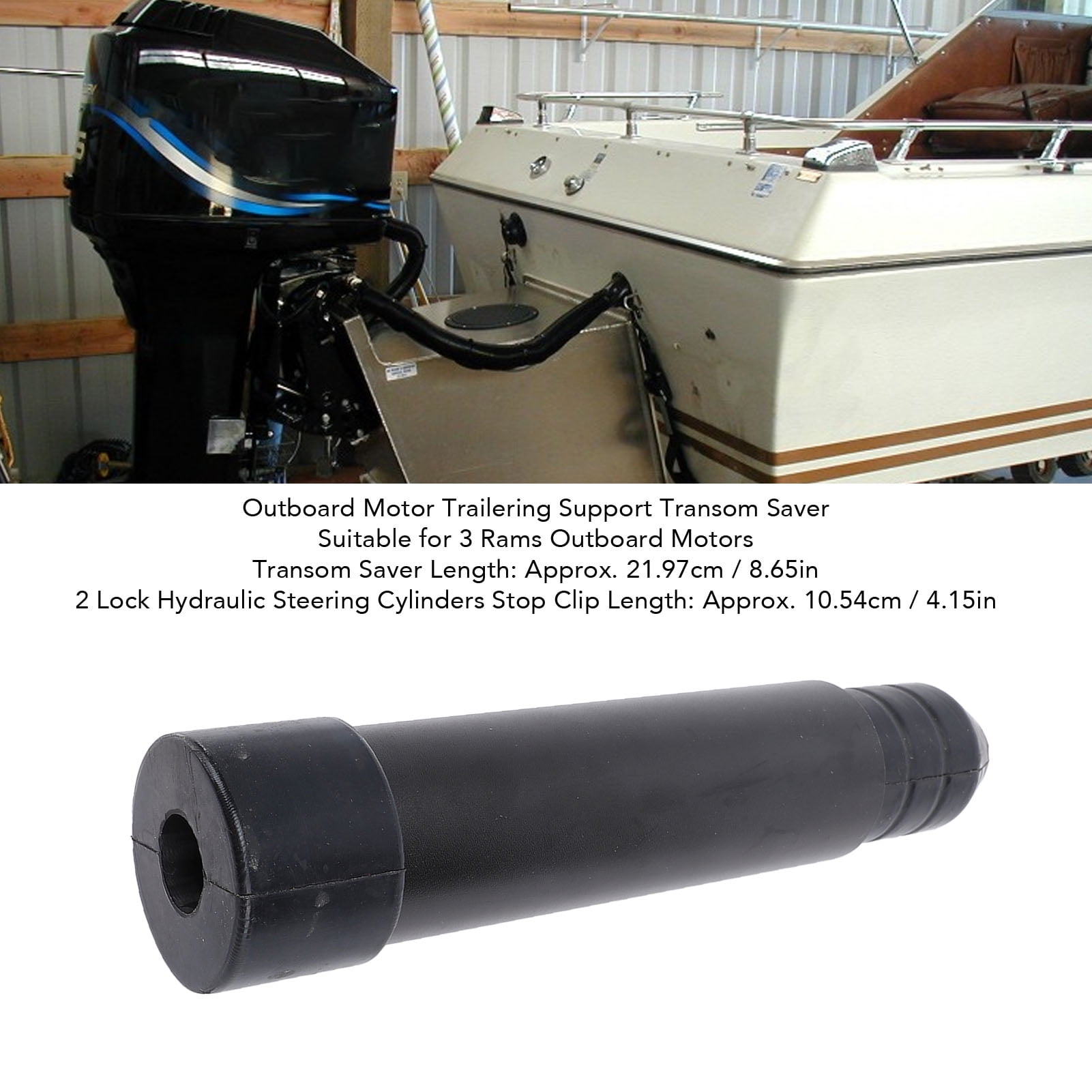 Heavy,Duty Boat Outboard Support, For 3, Trim Tilt Motors, 115,350HP ...
