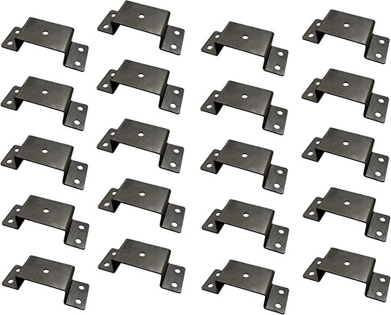 Heavy Duty Bolt On 2x4 Steel Stake Pockets for Trailer & Truck (20 ...