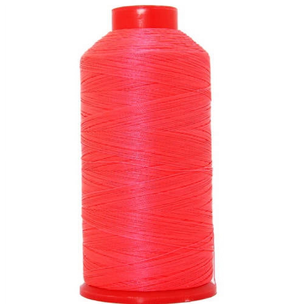 Heavy Duty Bonded Nylon Thread - 1650 yards (1500m) - Coated No Unravel - #69 T70 Size 210D/3 ...