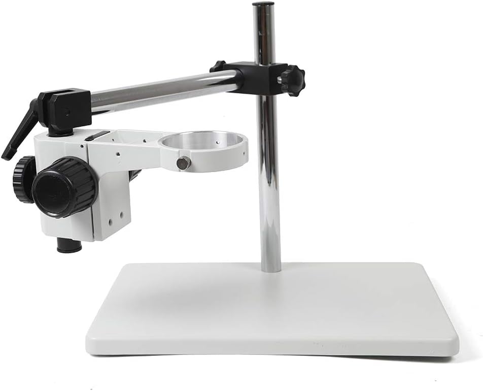 Heavy Duty Boom Stand for Stereo Microscopes,360º Large Stereo Table ...