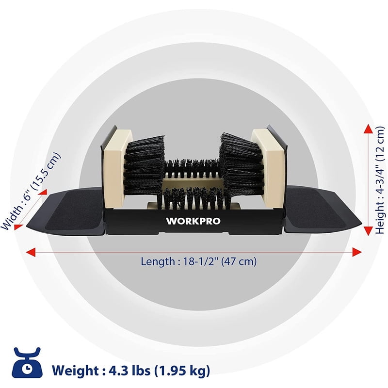 Heavy-Duty Boot Scrubber - Industrial Grade Shoe & Boot Cleaning Brush ...