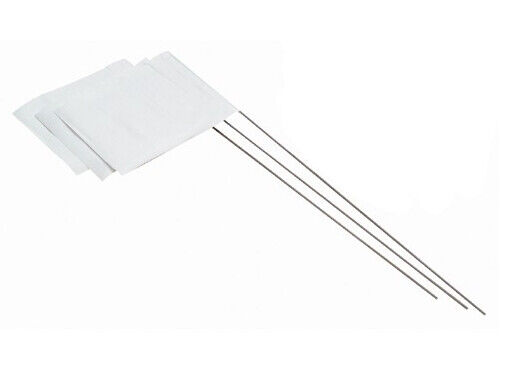 Walmart Heavy-Duty Marking Boundary Flags, 50 Pack, 2.5" x 3.5" Vinyl ...
