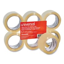 Universal General-Purpose Box Sealing Tape, 48mm x 100m, 3" Core, Clear ...