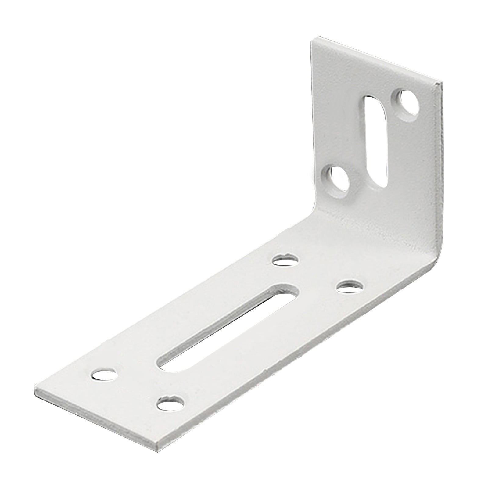 Heavy Duty Bracket White Black Iron Triangle Bracket Adjustable Wall ...