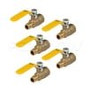 Heavy Duty Brass Full Port T-Handle PEX Ball Valve with 1 in. Expansion PEX Connection (10 Pack ...